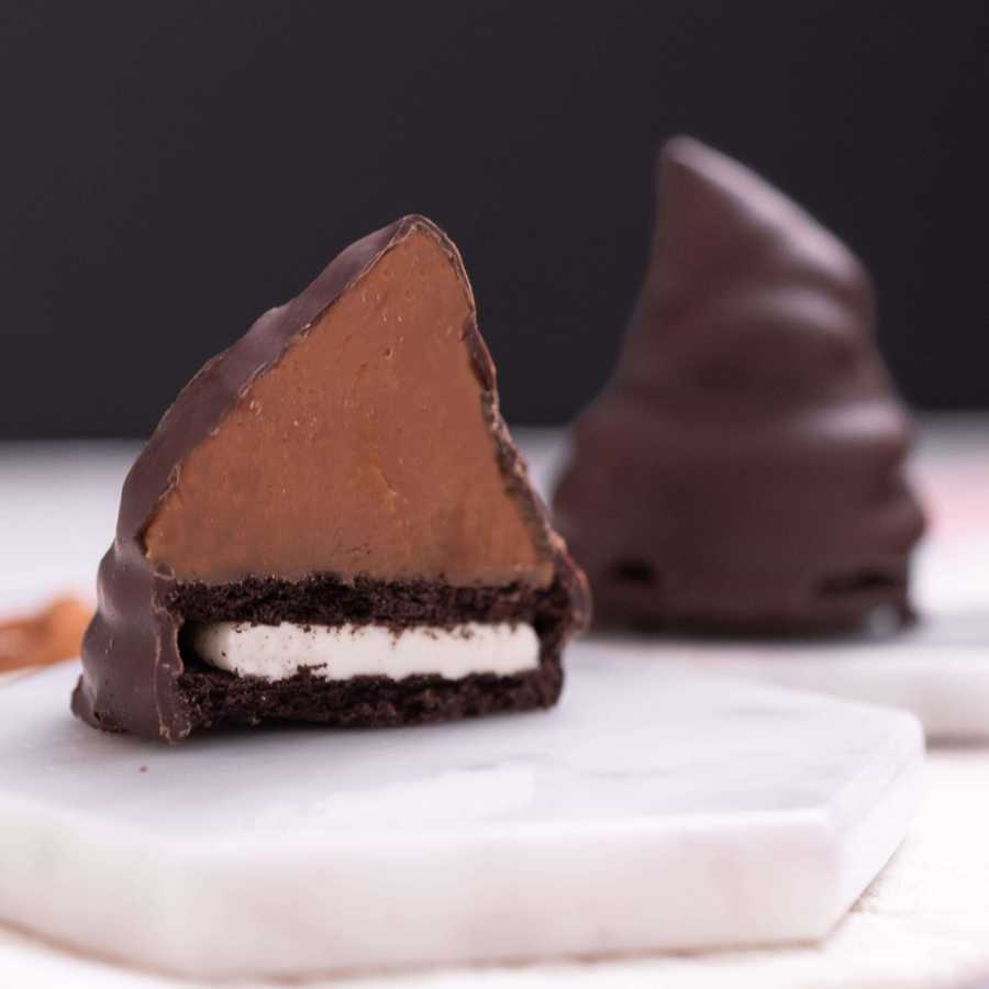 Conitos Oreo de Dulce de Leche - Fede Cocina